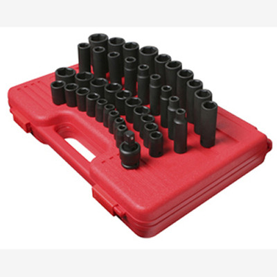 Sunex 39 Pc. Metric Master Impact Socket Set (2669) | JB Tools