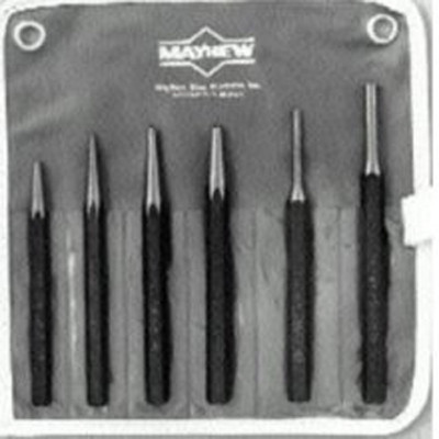 Mayhew Tools 62030 Punch Kit, 6pc | JB Tools