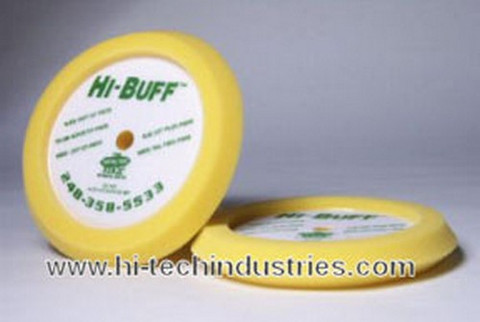 Hi-Tech Industries 8" Yellow Foam Buffing Pad (HB200) | JB Tools