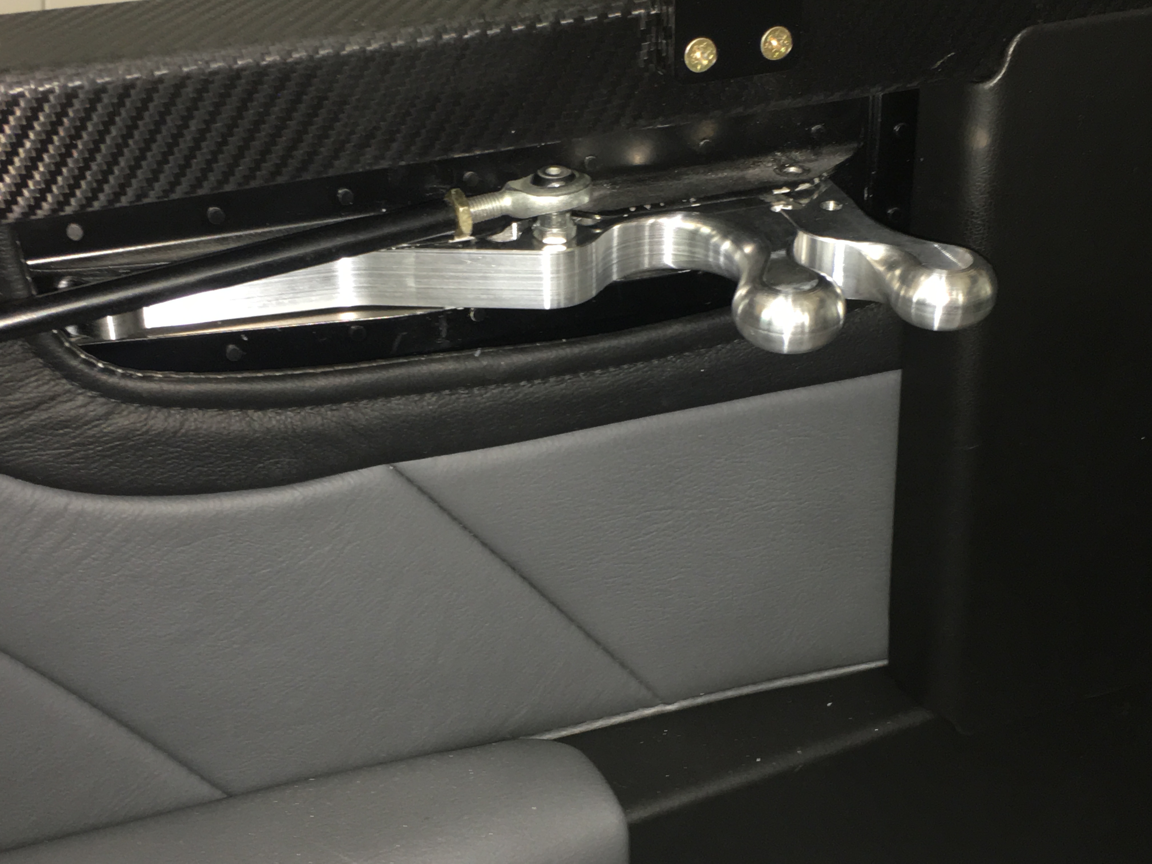NEW OPTIONS! - Custom Tip Up Canopy Latch for Vans Aircraft RV-6, RV-7 ...