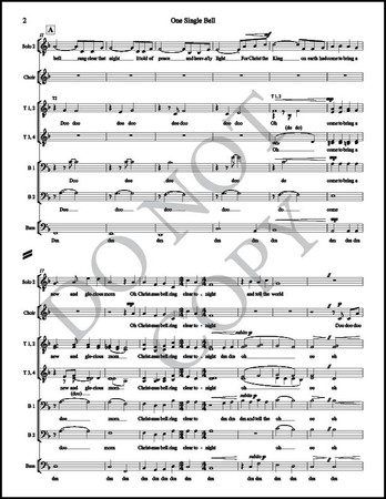 One Single Bell (Arr. by McKay Crockett - SATB A Cappella) [Physical ...