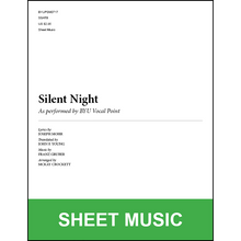 Silent Night (Arr. by McKay Crockett - SATB A Cappella) [Physical Sheet ...