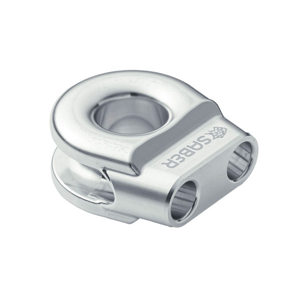6061 Aluminium Spliced Winch Thimble UPDATED DESIGN - Polished Alloy