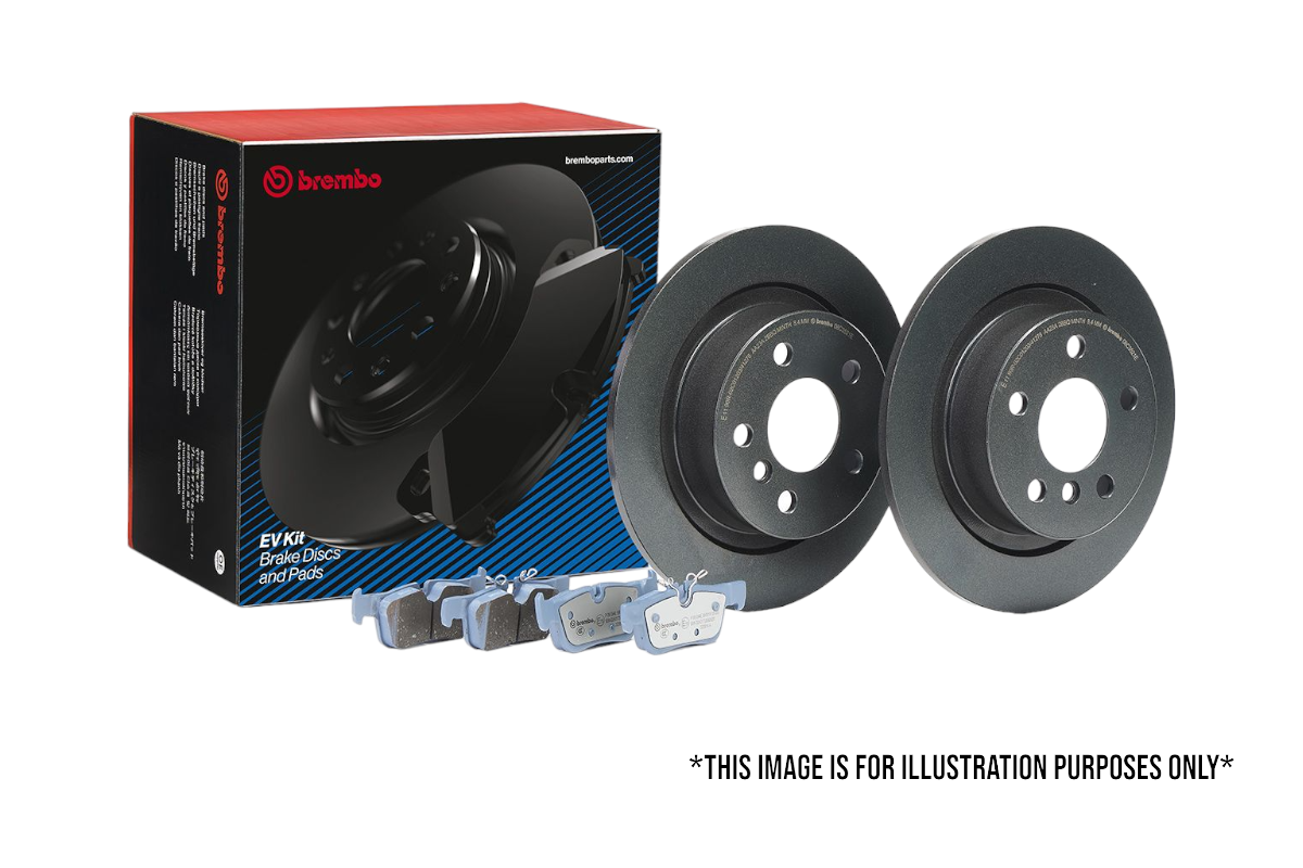 Brake discs and pads set store