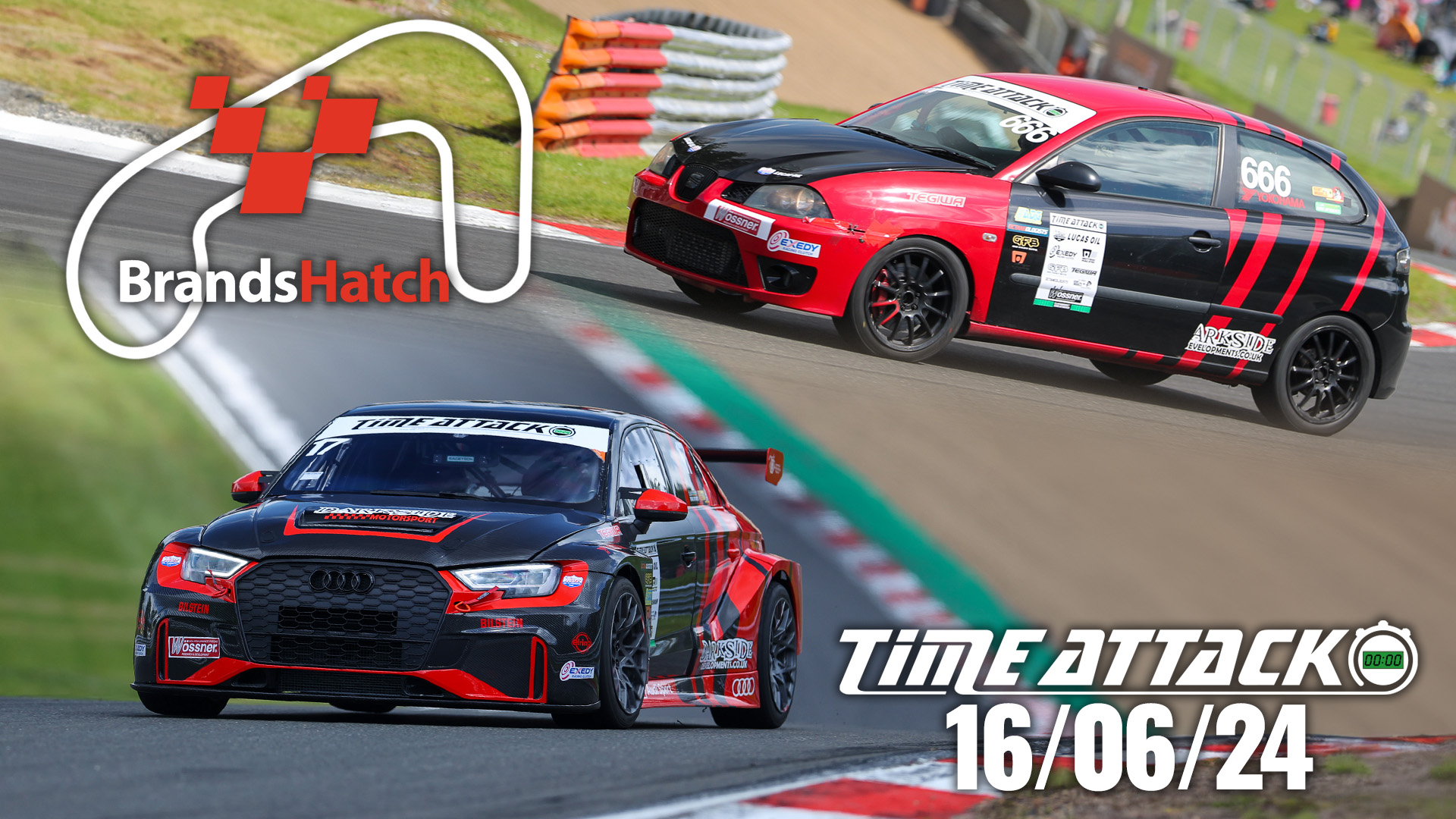 Brands Hatch Indy - TimeAttack - 16th June 2024 - Darkside Developments