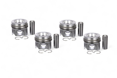 Complete Set of Pistons for Mk7 / MQB Platform 16v 1.6 TDI CR Oval Port ...