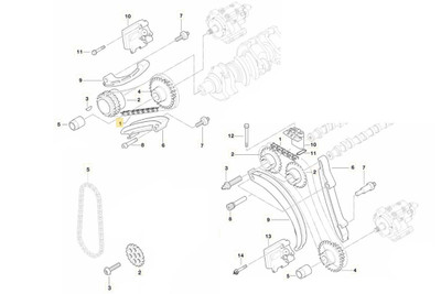 Genuine BMW M57 Complete Timing Chain Kit