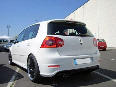 Maxton Rear Valance VW Golf MK5 R32 (With 1 Exhaust Hole, For GTI ...