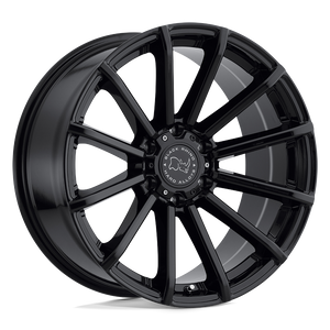 Black Rhino ROTORUA GLOSS BLACK Alloy Wheel - 17X9.5 - 6X135 - CB: 87.1 ...