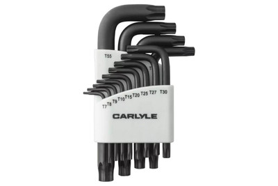 Carlyle 13pc Short Torx / Star Key Set (T7-T55)