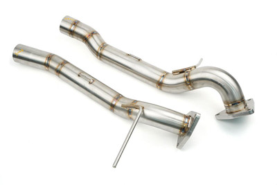 Darkside Secondary CAT Delete Pipe Kit for Early VW Touareg V10 TDI