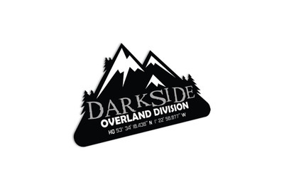 Darkside Overland Mountain Stickers