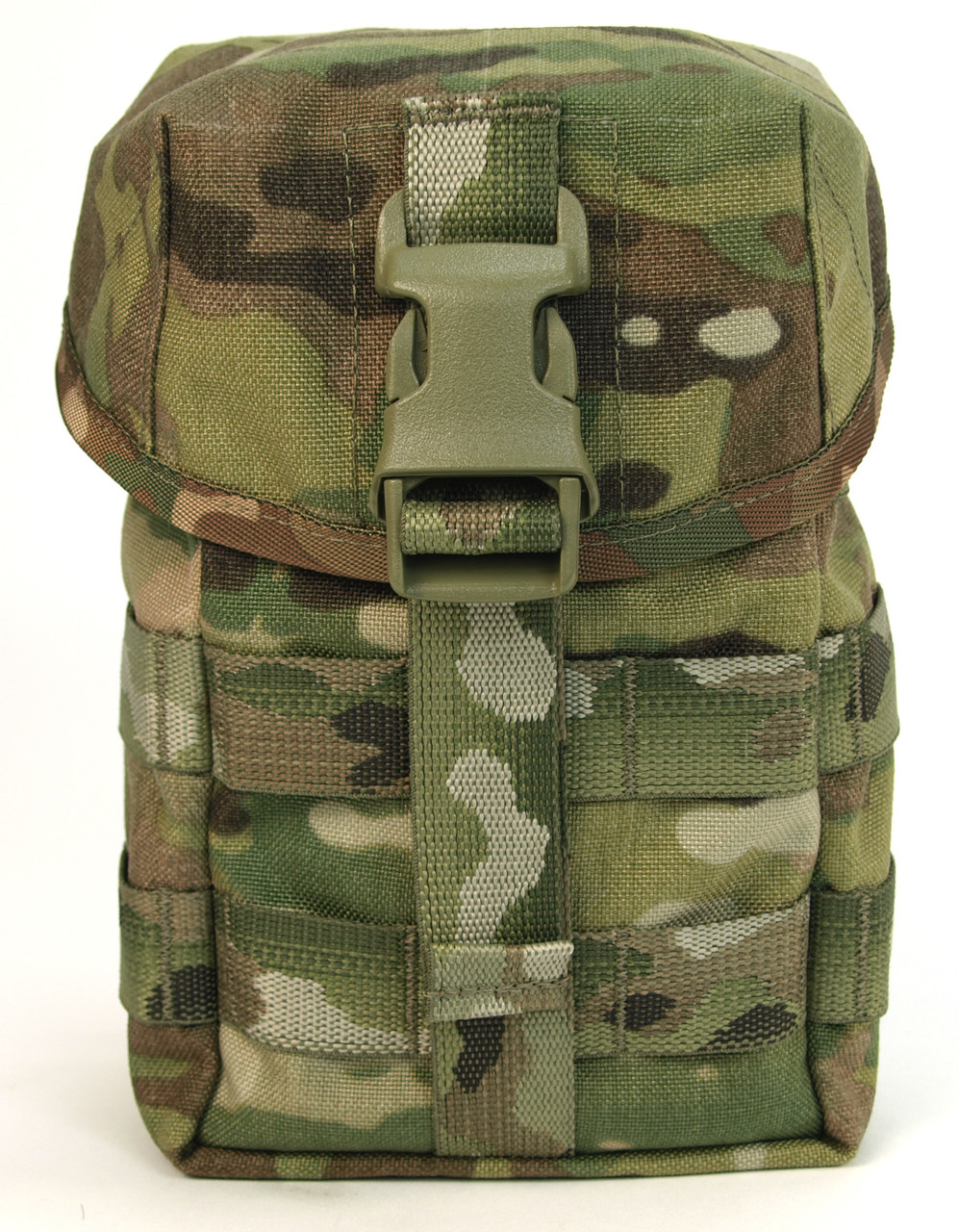 Horizontal Lidded Utility Pouch with QASM buckle available in Multicam ...
