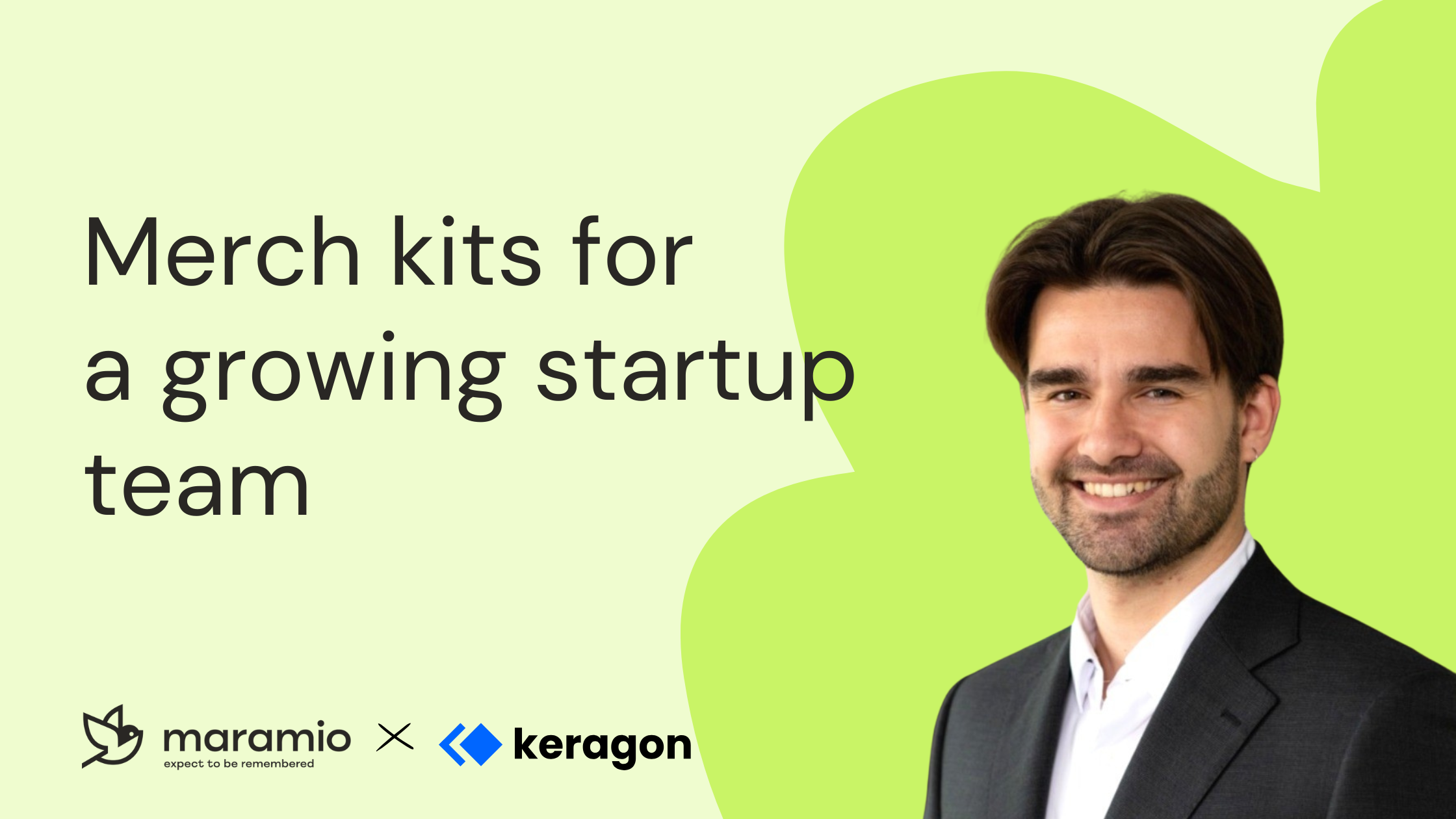 Custom minimalistic merch kits for a growing Keragon’s team - Maramio
