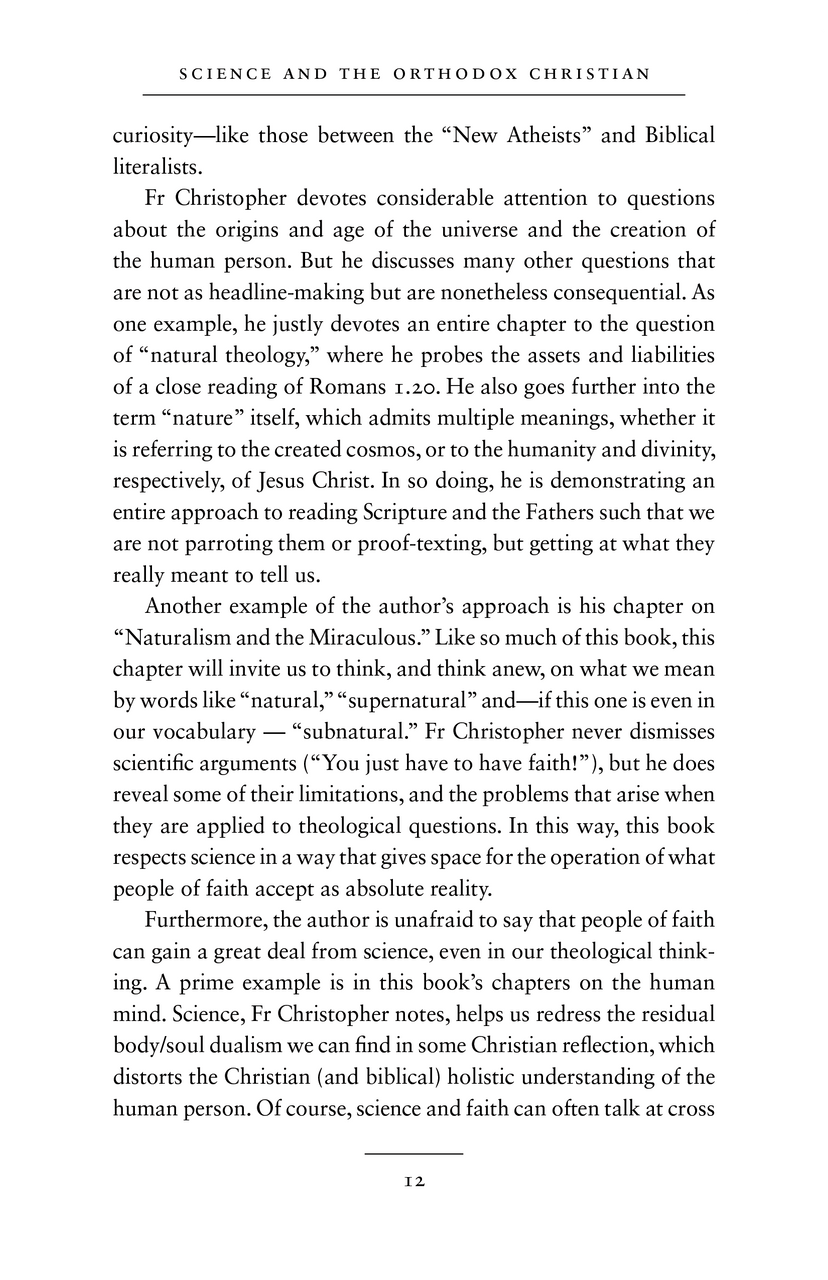 Science and the Christian Faith