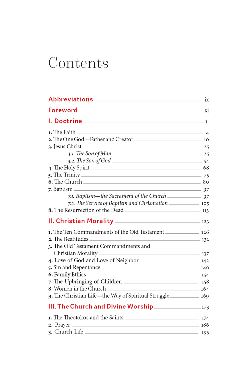 Catechism: A Short Guide to Orthodox Christianity - SVS Press & Bookstore