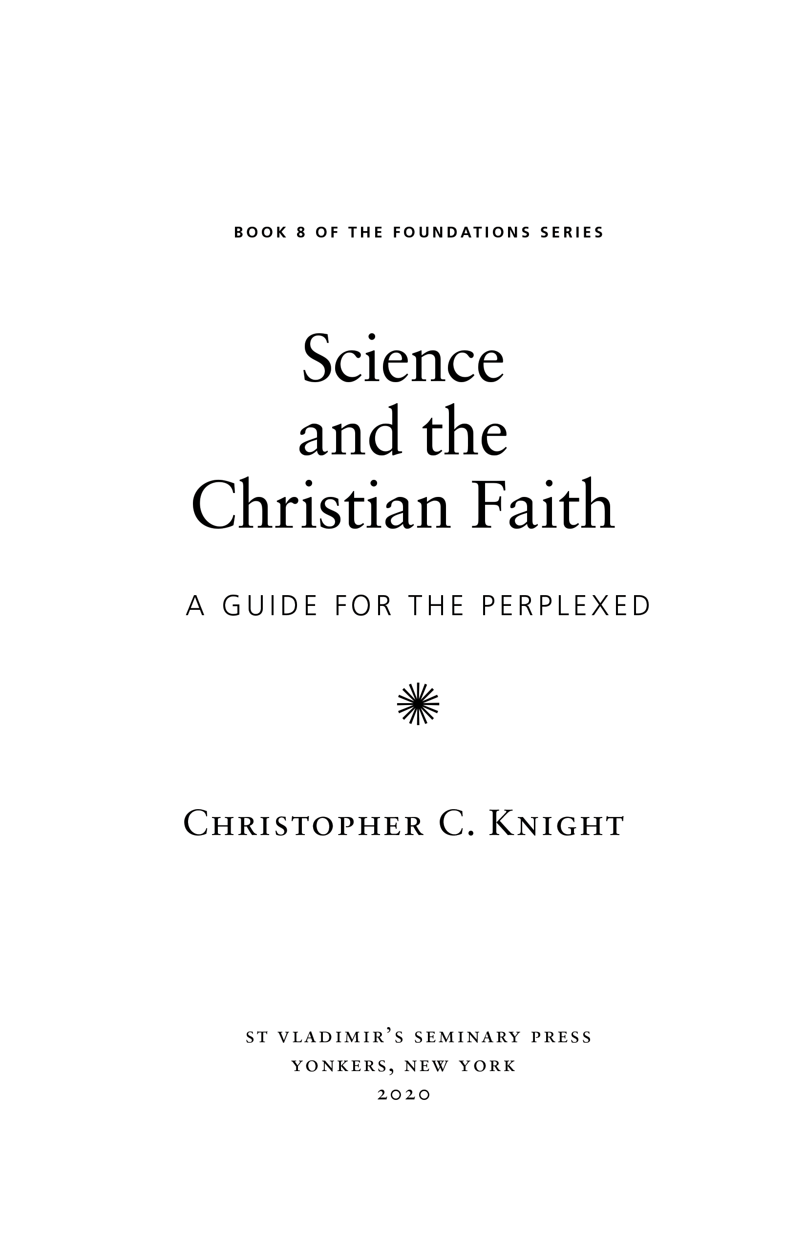 Science and the Christian Faith