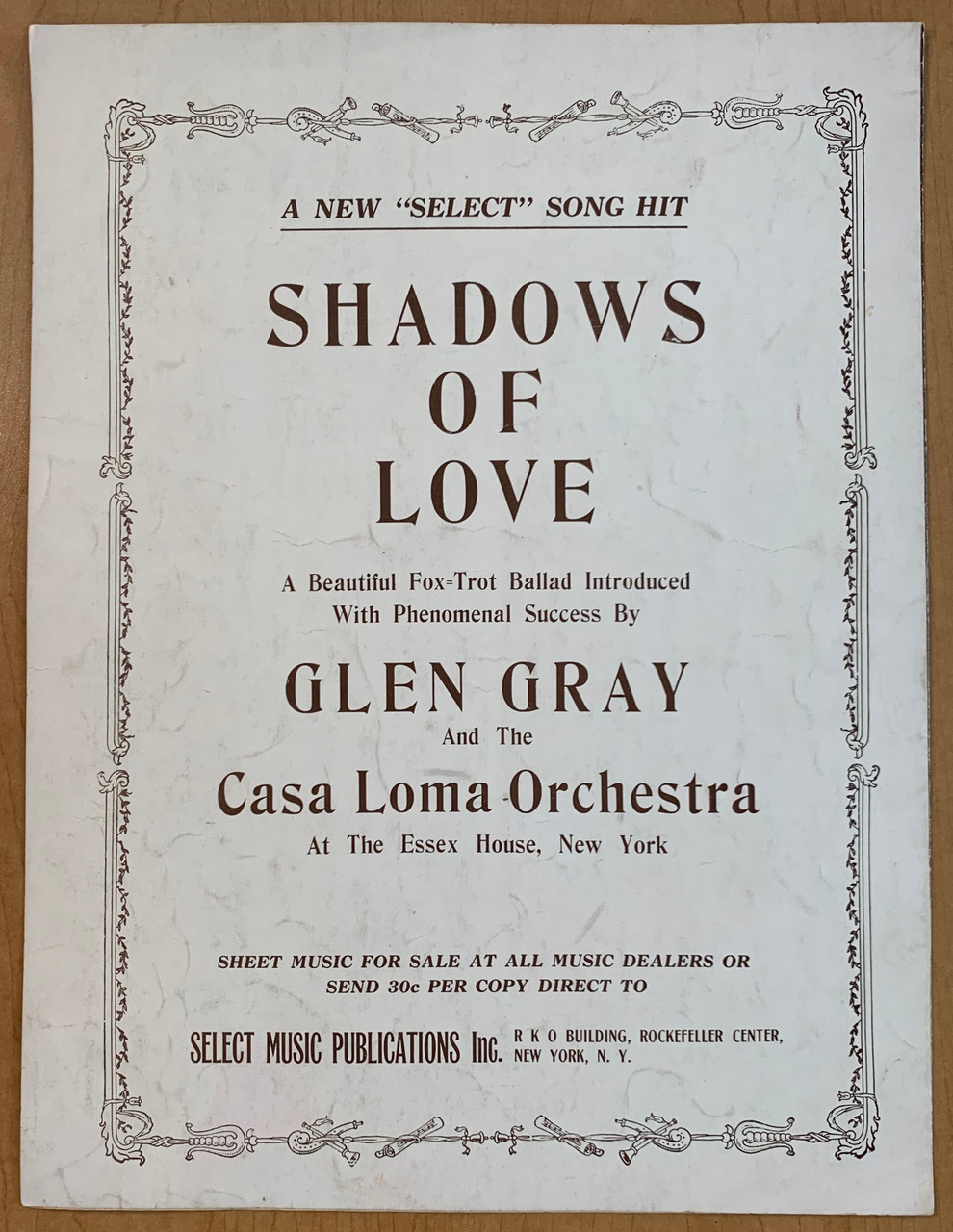 Little Dutch Mill Sheet Music Ralph Freed, Harry Barris 1934 Vintage ...