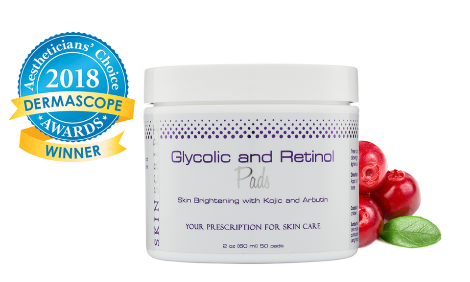 Skin Script Glycolic and Retinol Pads - Joli Visage Store
