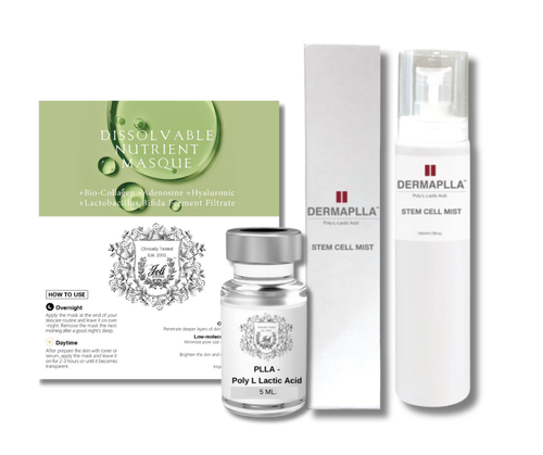 PLLA Poly-L-Lactic Acid Kit and Derma Glow | Jolie Day Spa