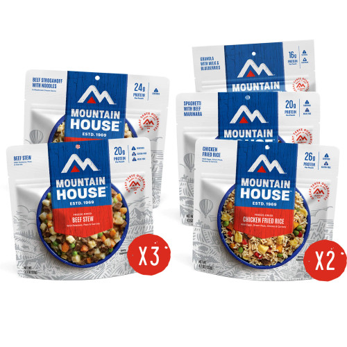 Mountain House Classic Meal Assortment Bucket - Hard Case Survival LLC
