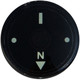 10mm Button Compass (HCBC10)