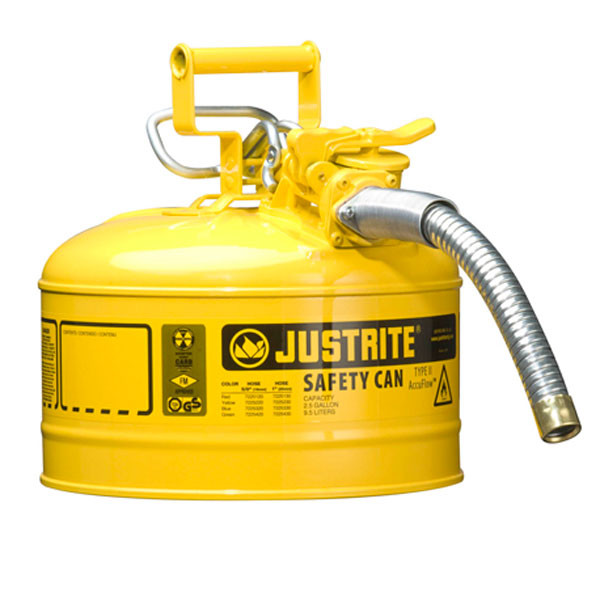 2.5 Gallon Type II Yellow 1" Hose 7225230
