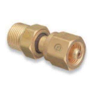 BRASS CYLINDER ADAPTORS, FROM CGA-280 MEDICAL MIXTURES TO CGA-540 OXYGEN