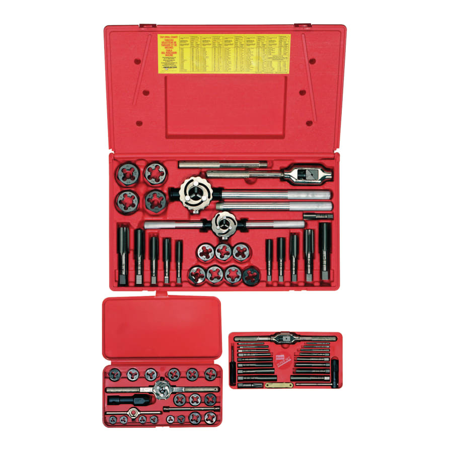 66-PC METRIC TAP AND HEX DIE SET