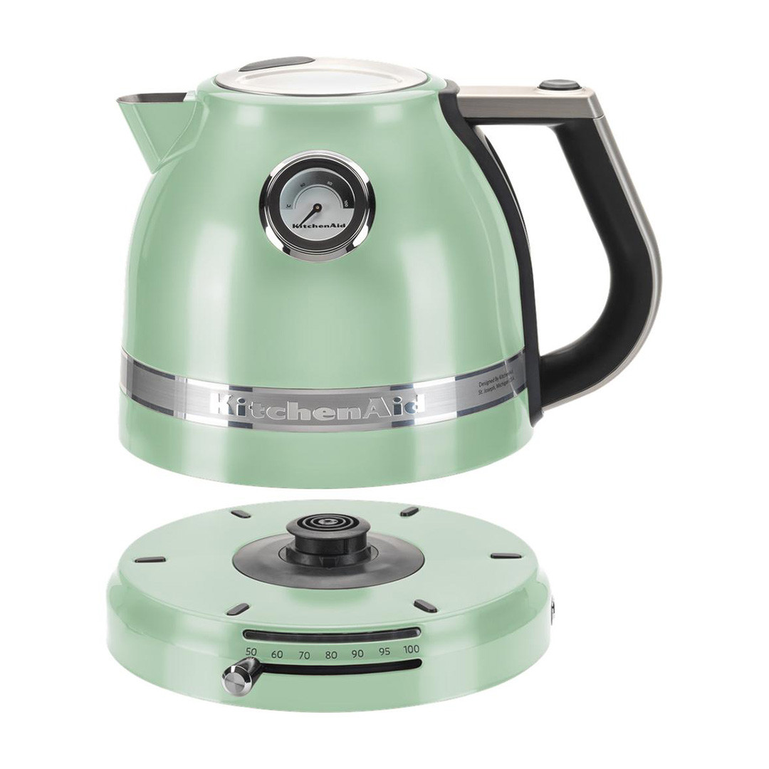 KitchenAid Artisan 1.5L Variable Kettle in Pistachio | Juicers.ie