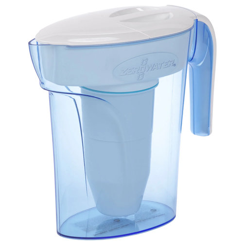 ZeroWater 7-Cup Ready Pour Pitcher in Blue | Juicers.ie