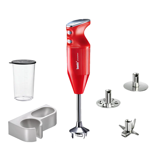Bamix Mono M200 3-Blade Hand Blender in Red | Juicers.ie