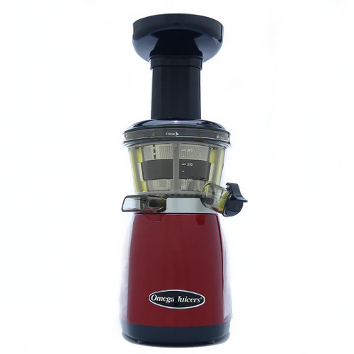 Omega Vert VRT 350 HD Juicer in Red | Juicers.ie