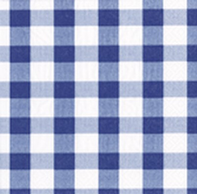 Gingham - Blue - McMillan Cards & Paper