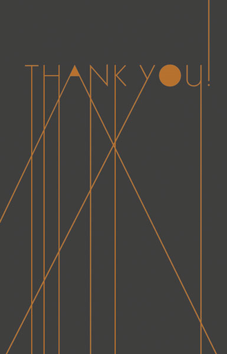 Pack 8 TY- Thank you - McMillan Cards & Paper