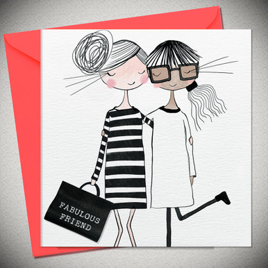 Lily Loves HB- Fab Friend (Handfinished w Bag) - McMillan Cards & Paper
