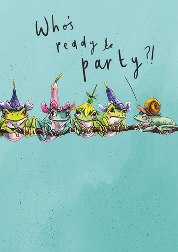 Snow Tap HB- Frogs In Hats - McMillan Cards & Paper