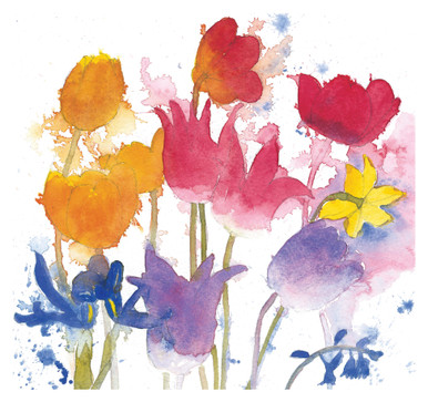 Mini Silverthorne- Spring Flowers - McMillan Cards & Paper
