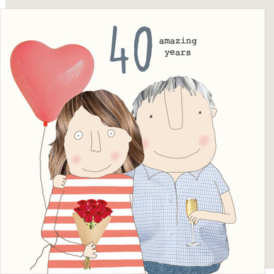 ANN- 40th Ruby - McMillan Cards & Paper