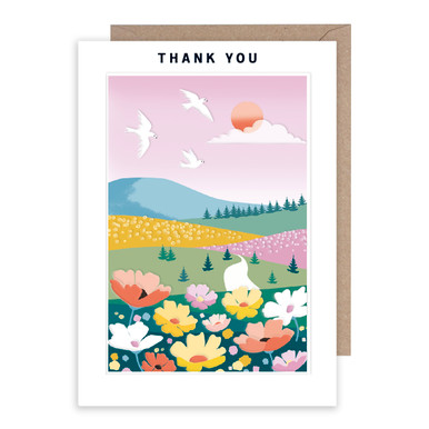 TY- Flower Fields - McMillan Cards & Paper