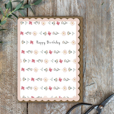Scalloped HB- Happy Birthday (unbagged108x140mm) (TOC WE15) - McMillan ...