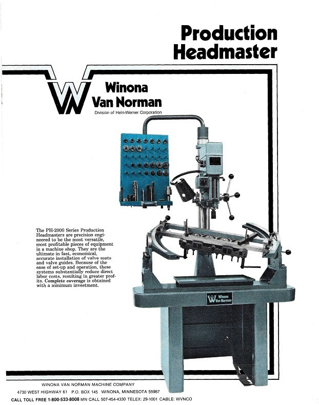 Winona Van Norman Model PH2000 Flier