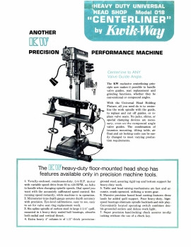 Kwik Way Model 018 Flier