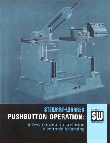 Stewart Warner Series 2000 Crankshaft Balancer Flier