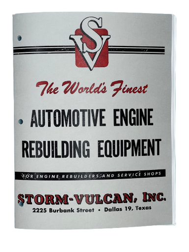 Storm Vulcan Model D-50A & D50B Manual