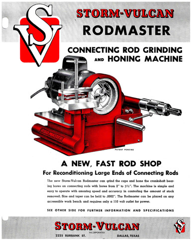 Storm Vulcan Model Rodmaster Flier
