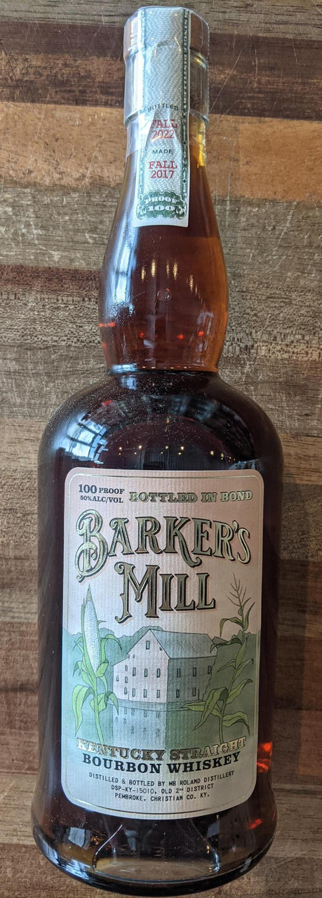MB Roland Barker's Mill Kentucky Straight Bourbon 750mL - Artale & Co