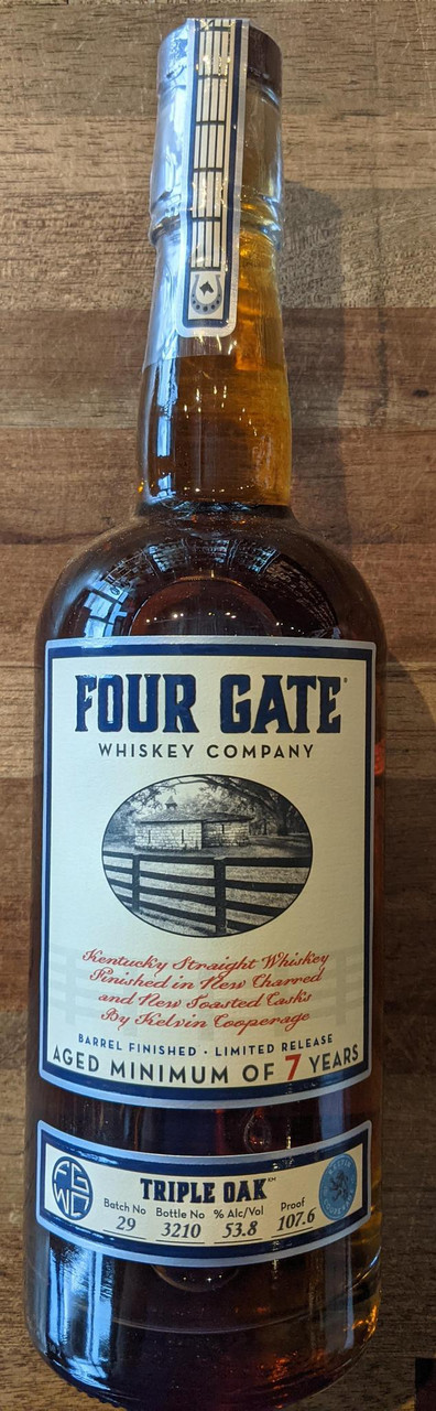 Four Gate Triple Oak Kentucky Straight Bourbon 750mL - Artale & Co