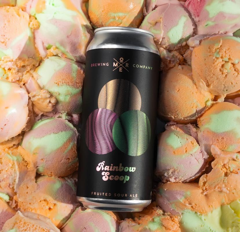 MoRE Rainbow Scoop Fruited Sour 16oz can - Artale & Co