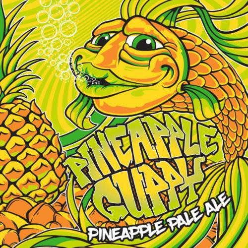 Pipeworks Pineapple Guppy Pale Ale 4pk 16oz Cans - Artale & Co